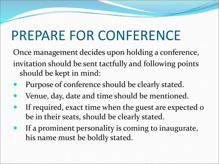Conference - PowerPoint Slides - LearnPick India