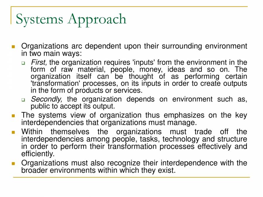 Approaches To Organizational Behaviour - PowerPoint Slides - LearnPick ...