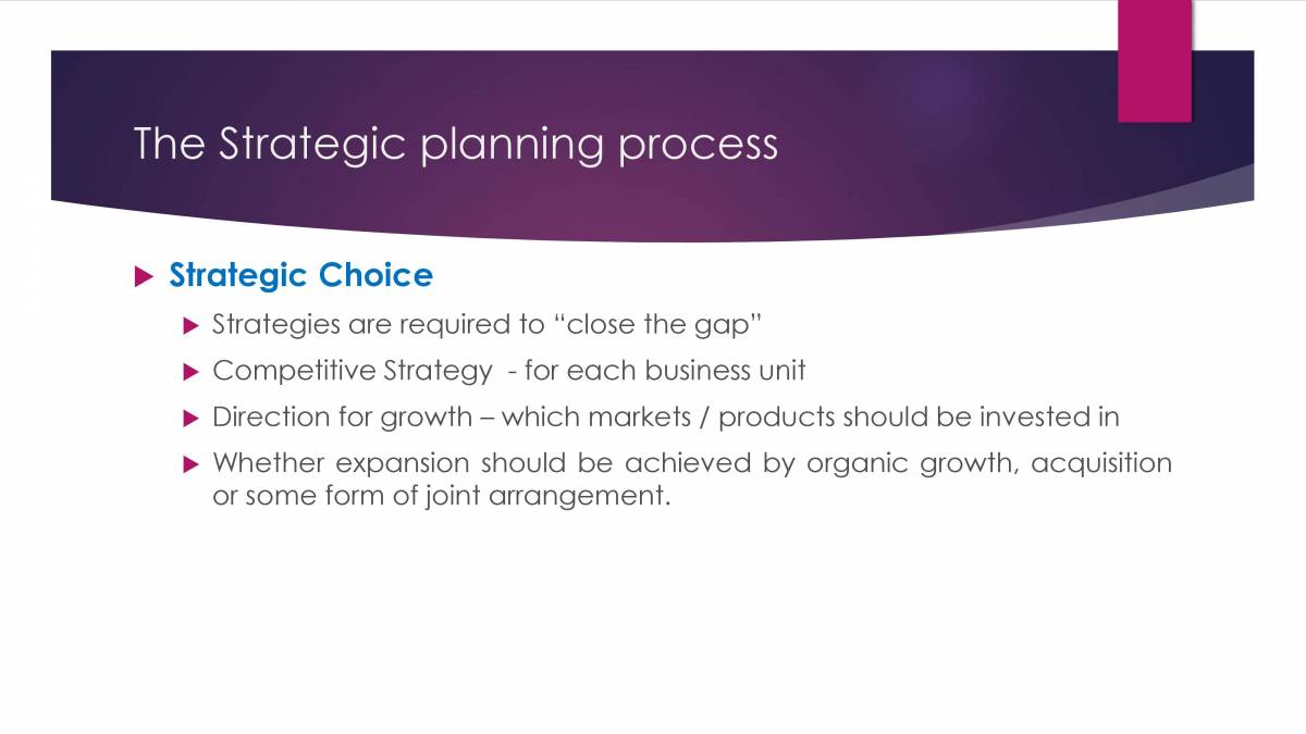 The Process Of Strategy Formulation - PowerPoint Slides - LearnPick India