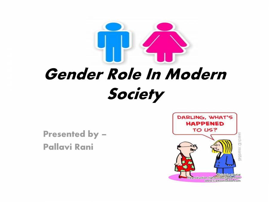 Gender Role English Subject PPT - PowerPoint Slides - LearnPick India