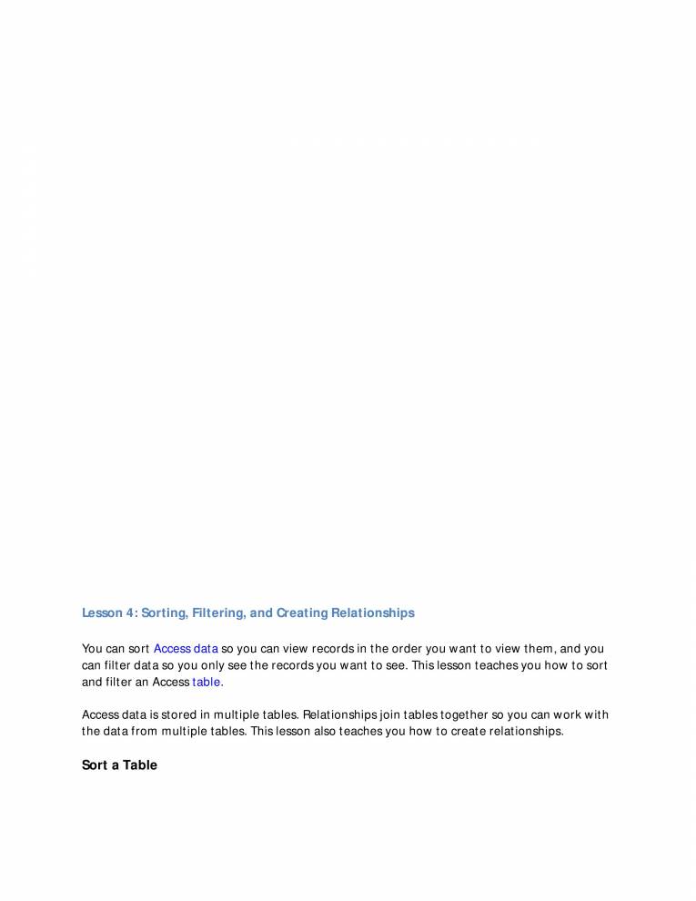 MS ACCESS - PowerPoint Slides - LearnPick India