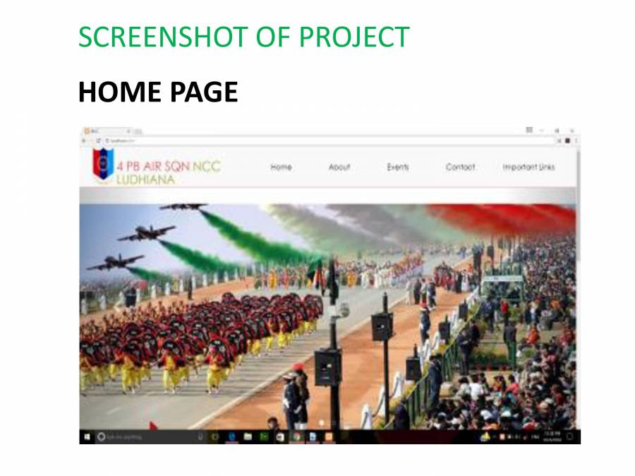 PPT On NCC - PowerPoint Slides - LearnPick India