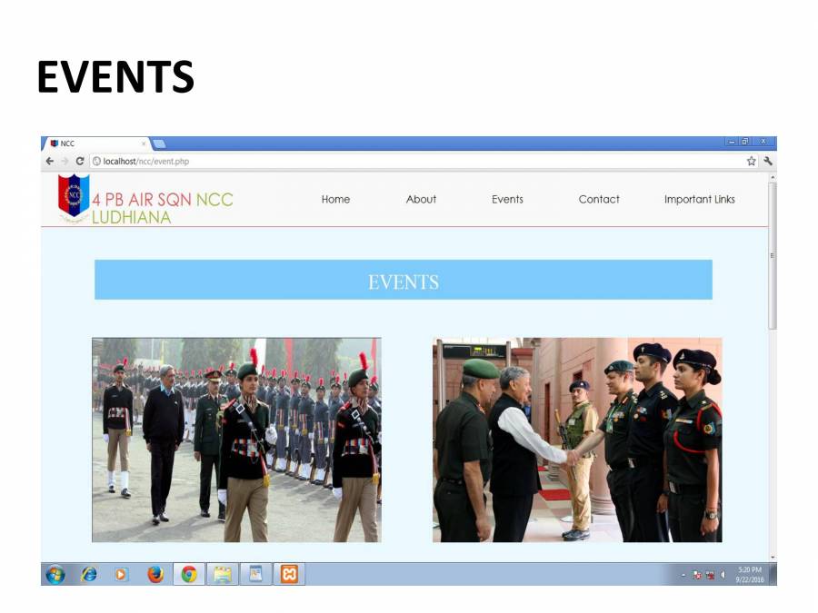 PPT On NCC - PowerPoint Slides - LearnPick India