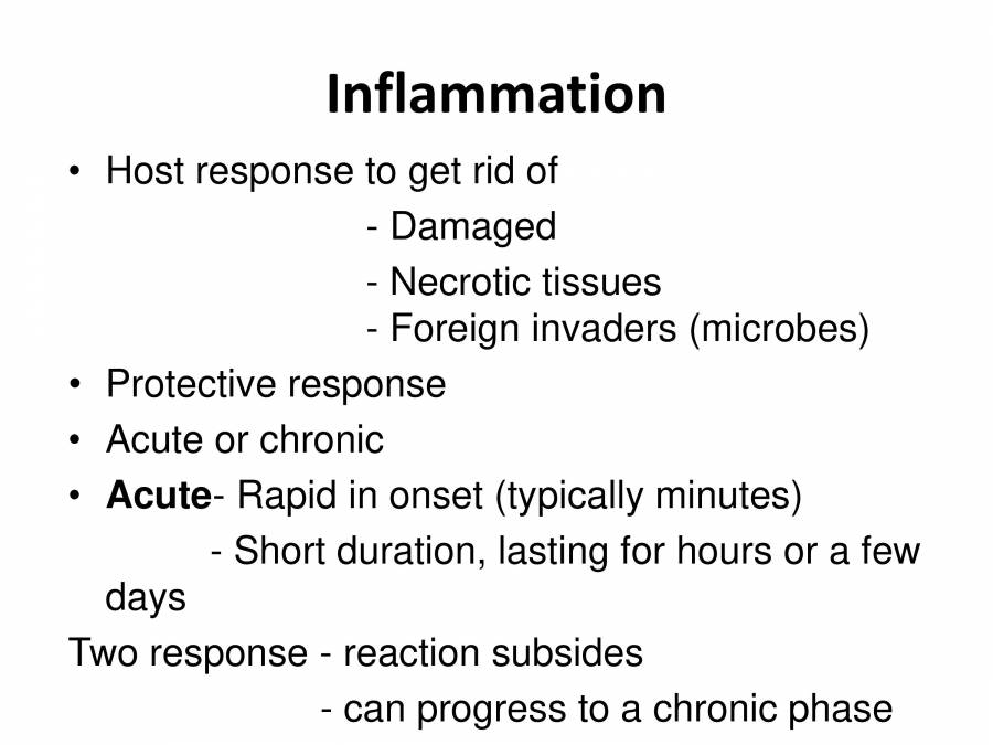 Acute Inflammation - PowerPoint Slides - LearnPick India
