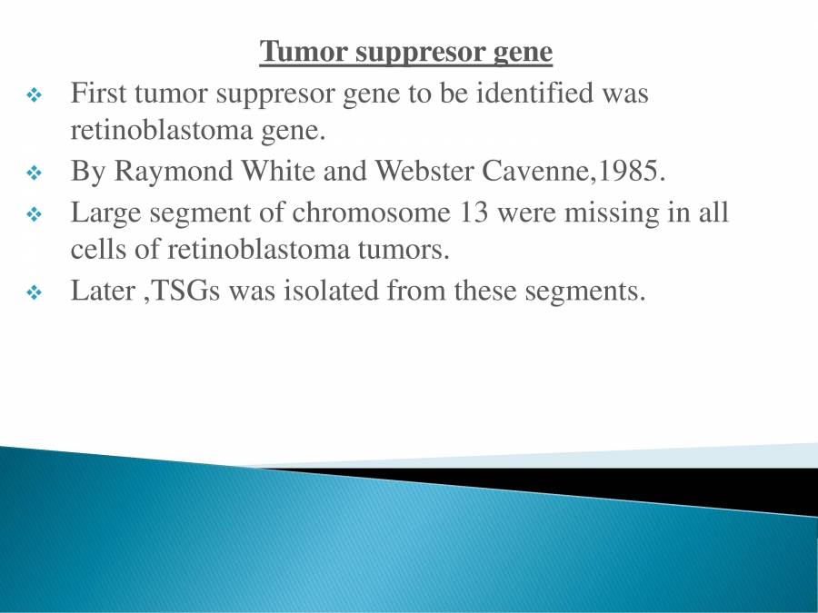 Cancer Genetics - PowerPoint Slides - LearnPick India