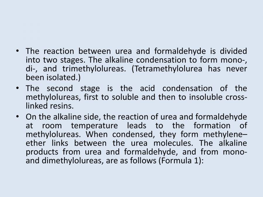 U-F Resins - PowerPoint Slides - LearnPick India