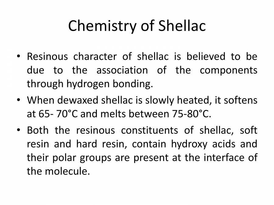 Shellac - PowerPoint Slides - LearnPick India