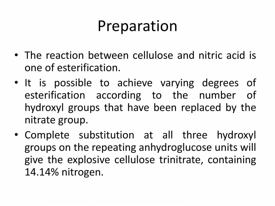 Cellulose And Cellulose Nitrate - PowerPoint Slides - LearnPick India