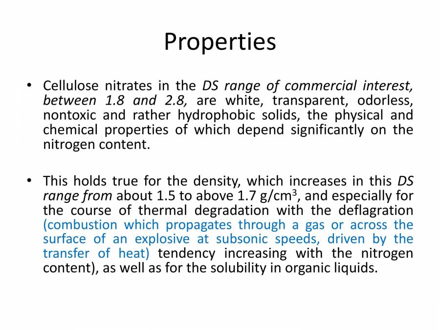 Cellulose And Cellulose Nitrate - PowerPoint Slides - LearnPick India