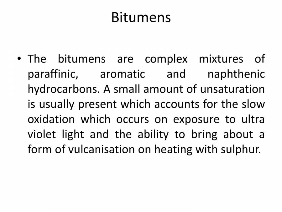 Bituminuous Plastic - PowerPoint Slides - LearnPick India