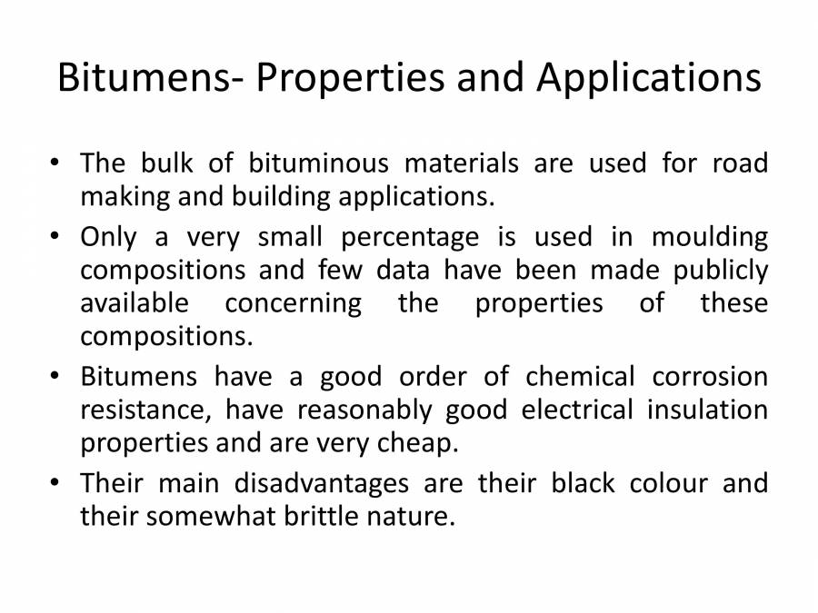 Bituminuous Plastic - PowerPoint Slides - LearnPick India