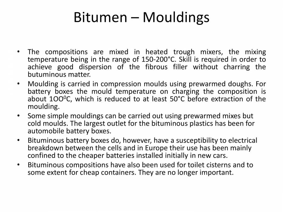 Bituminuous Plastic - PowerPoint Slides - LearnPick India