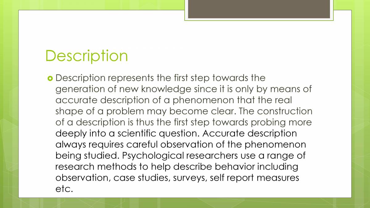 Psychological Research - PowerPoint Slides - LearnPick India