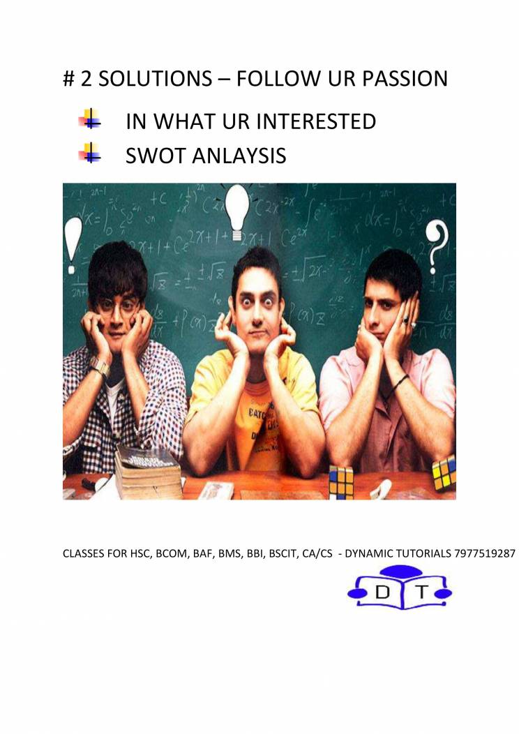 CAREER GUIDANCE: WHAT AFTER HSC - PowerPoint Slides - LearnPick India