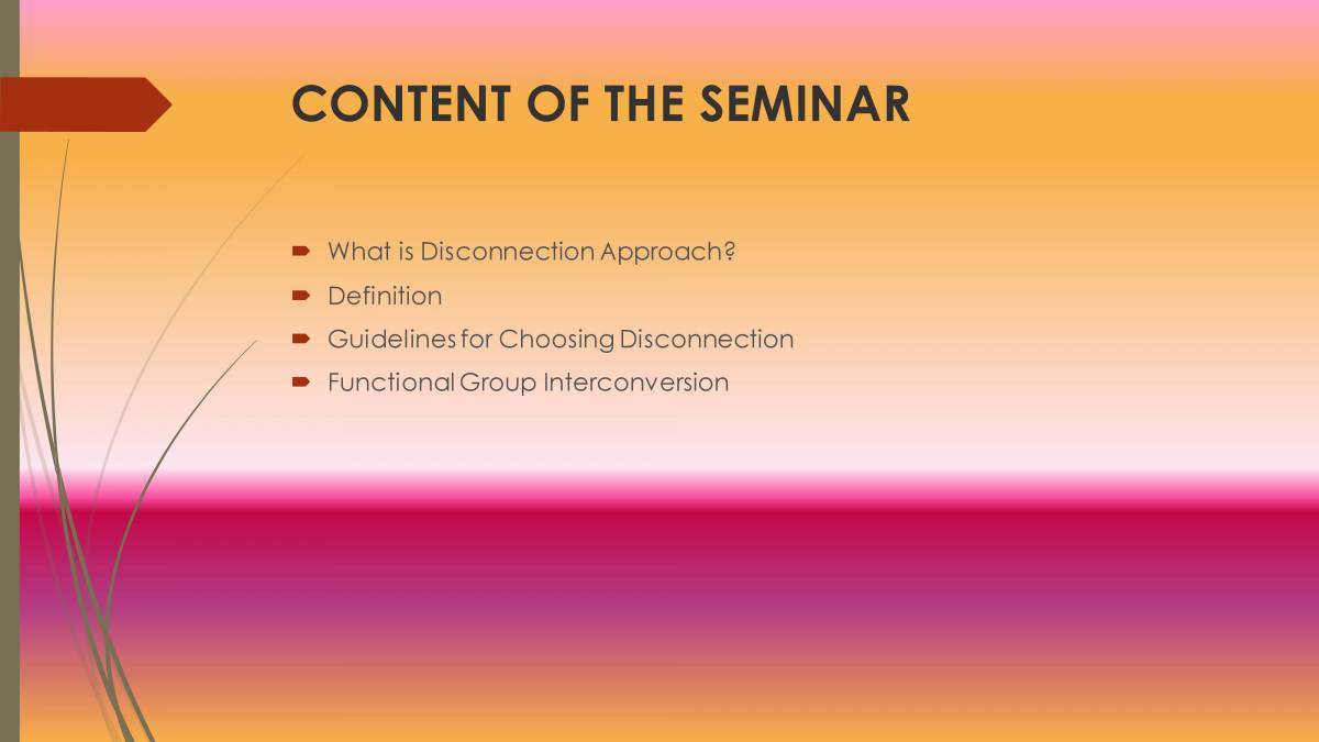 Presentation On Disconnection Approach - PowerPoint Slides - LearnPick ...