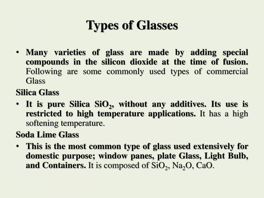 PPT On Building Construction Material (Glass) - PowerPoint Slides ...
