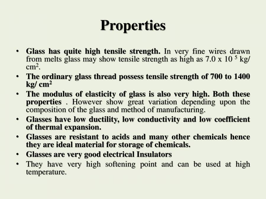 PPT On Building Construction Material (Glass) - PowerPoint Slides ...