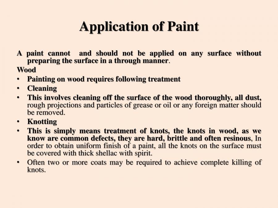 PPT On Building Construction Material (Paints) - PowerPoint Slides ...