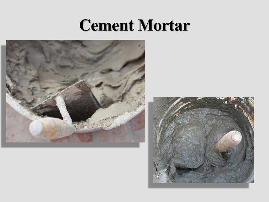 Building Construction Material (Mortars And Plasters) - PowerPoint Slides - LearnPick India