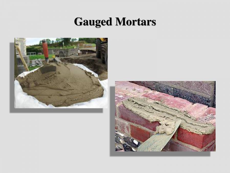 Building Construction Material (Mortars And Plasters) - PowerPoint ...