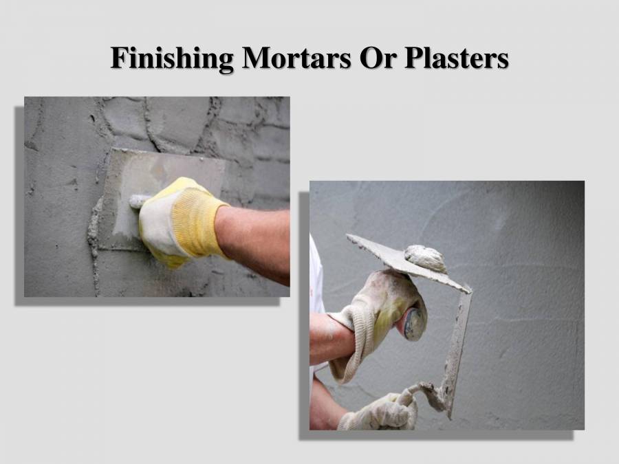 Building Construction Material (Mortars And Plasters) - PowerPoint ...