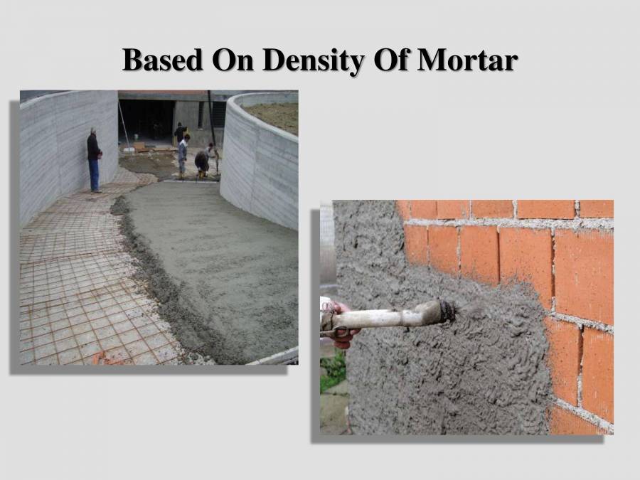Building Construction Material (Mortars And Plasters) - PowerPoint ...