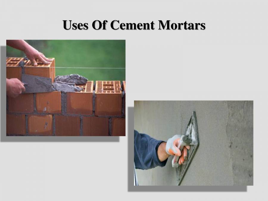 Building Construction Material (Mortars And Plasters) - PowerPoint ...
