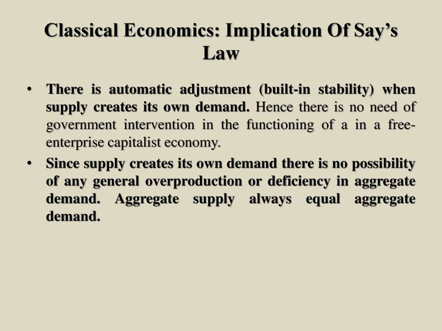 PPT On Classical & Keynesian Economics - PowerPoint Slides - LearnPick ...