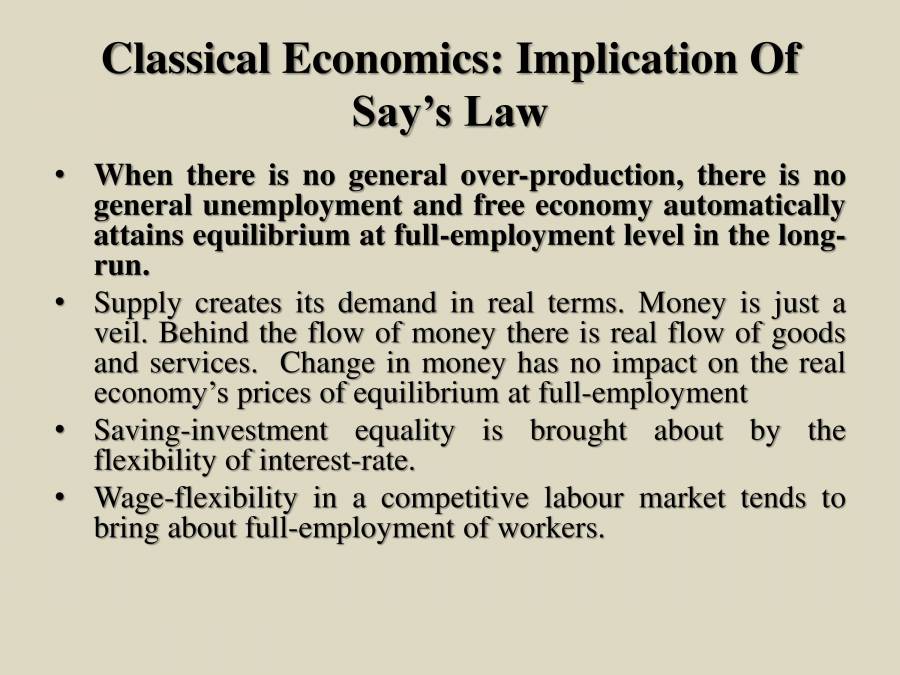 PPT On Classical & Keynesian Economics - PowerPoint Slides - LearnPick ...