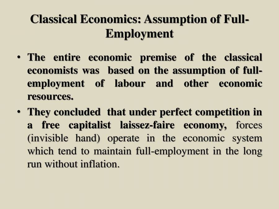 PPT On Classical & Keynesian Economics - PowerPoint Slides - LearnPick ...
