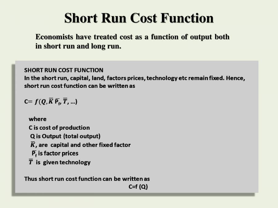 PPT On Cost Function - PowerPoint Slides - LearnPick India