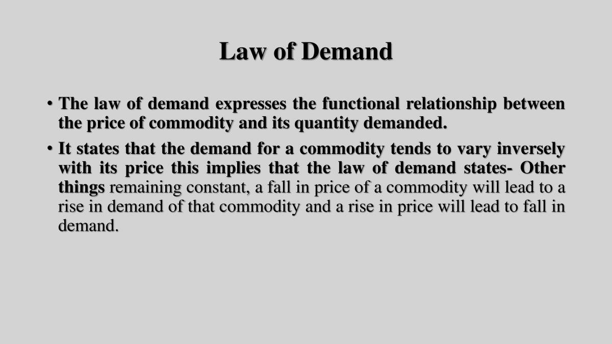 PPT On Demand And Supply - PowerPoint Slides - LearnPick India