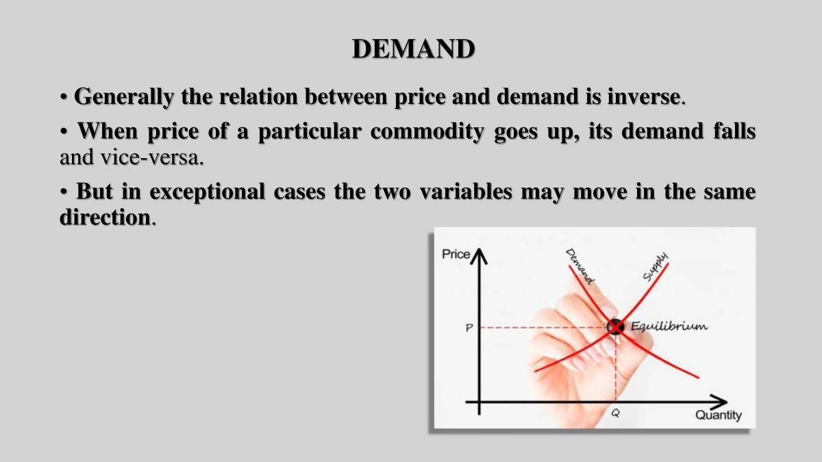 PPT On Demand And Supply - PowerPoint Slides - LearnPick India