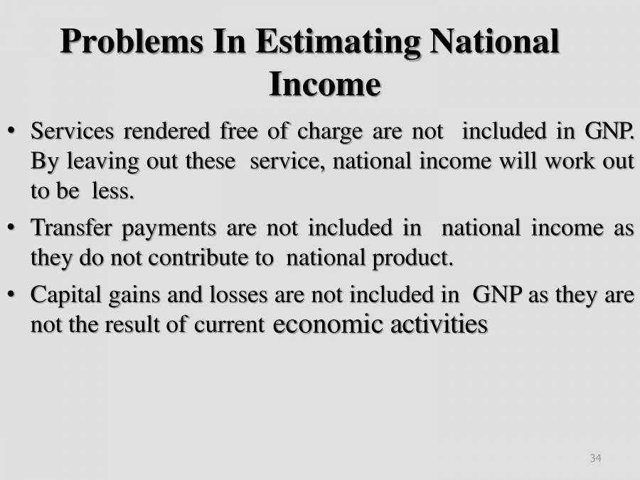 PPT On National Income - PowerPoint Slides - LearnPick India