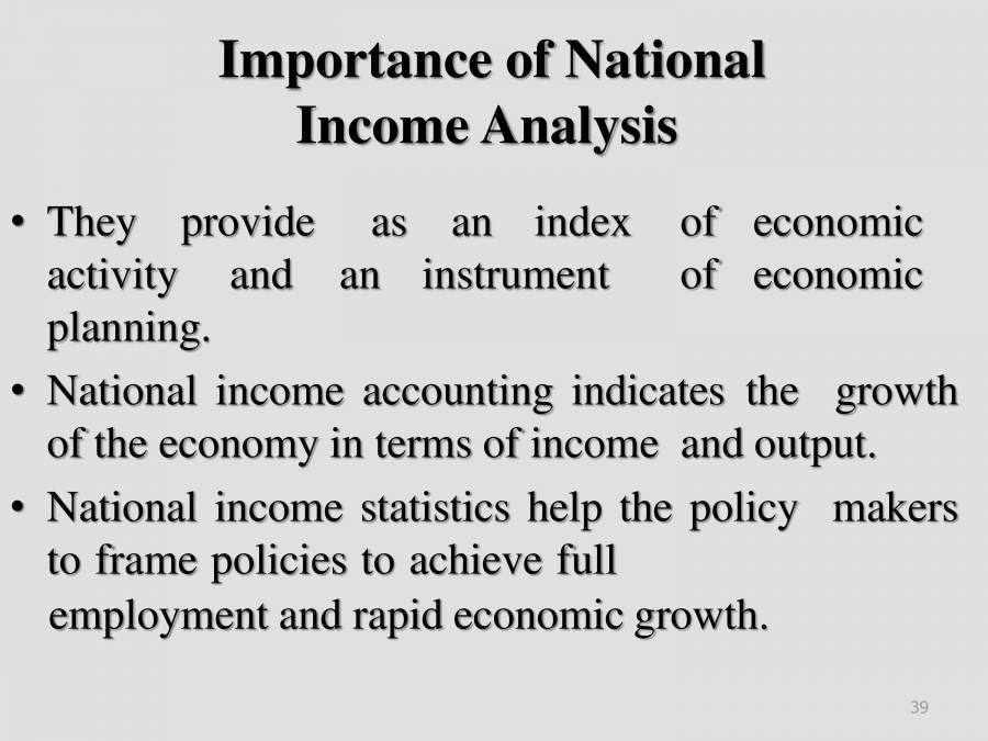 PPT On National Income - PowerPoint Slides - LearnPick India