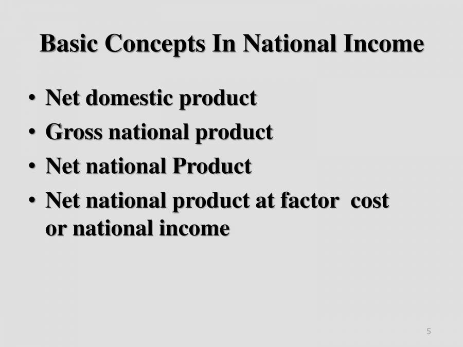 PPT On National Income - PowerPoint Slides - LearnPick India