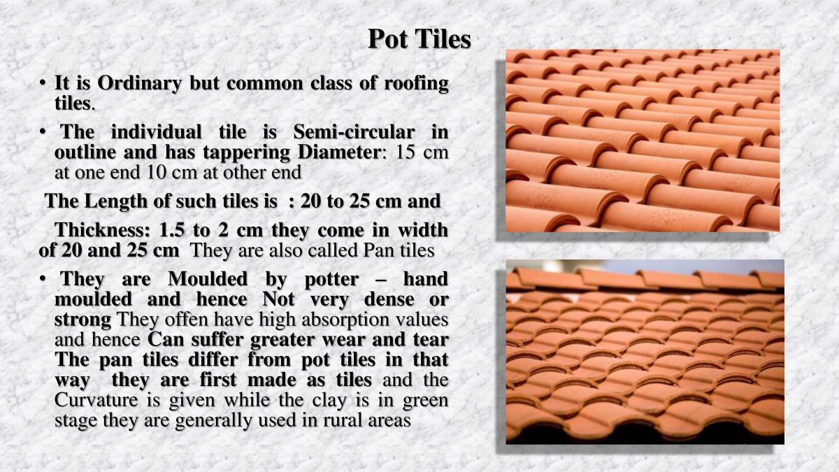 PPT On Tiles ( Building Construction Material) - PowerPoint Slides ...