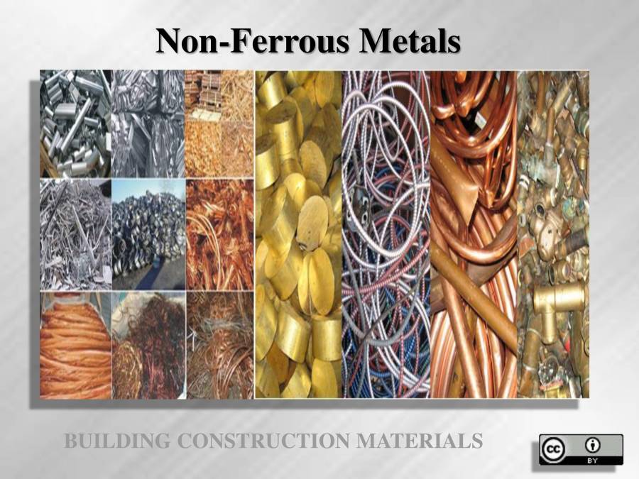 PPT On Non Ferrous Metals ( Building Construction Material ...