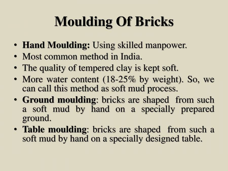 PPT On Clay Products (Building Construction Materials) - PowerPoint ...
