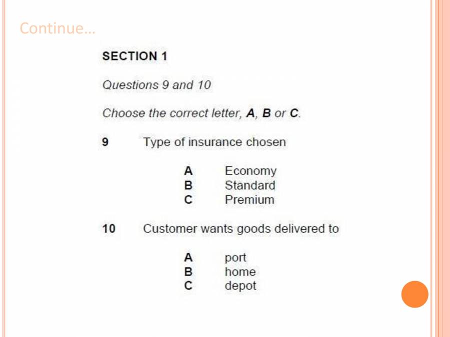 PPT On MCQ-Listening - PowerPoint Slides - LearnPick India