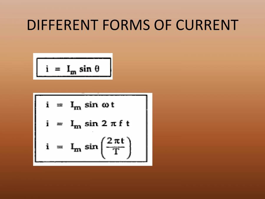 Presentation On AC Fundamental - PowerPoint Slides - LearnPick India