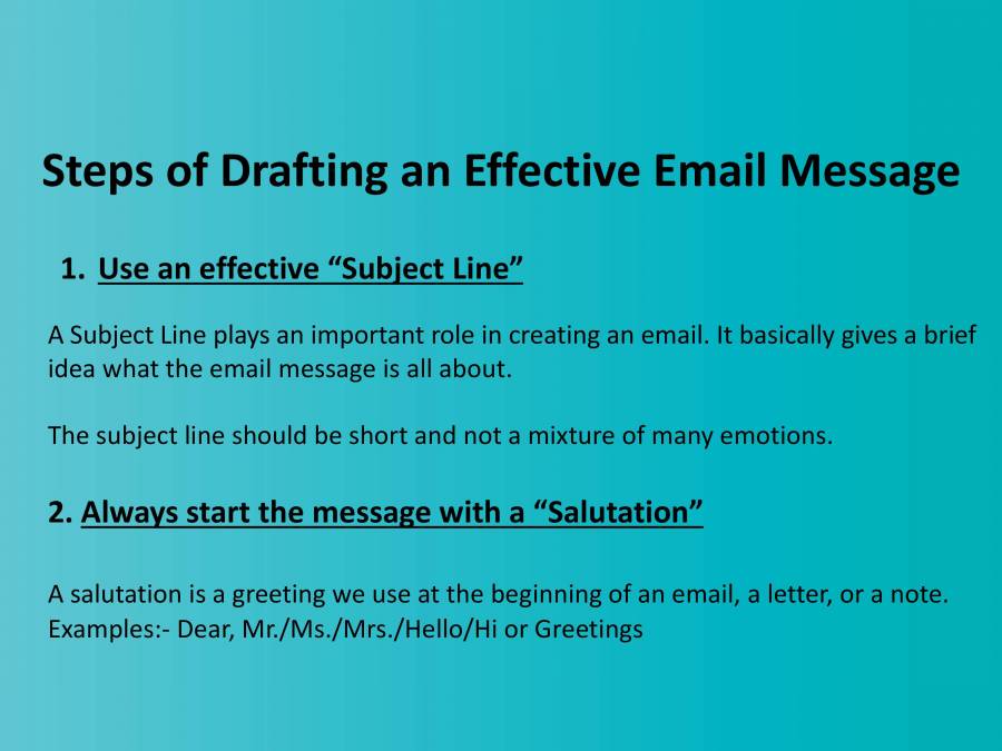 Email Etiquette PPT - PowerPoint Slides - LearnPick India