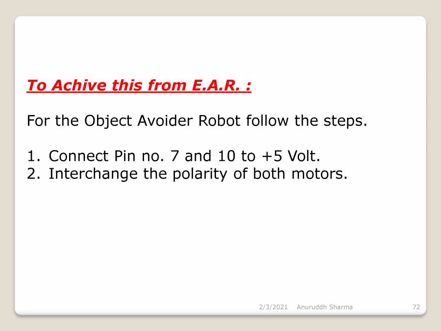 Robotics Learning Course PPT Easy To Learn - PowerPoint Slides - LearnPick India
