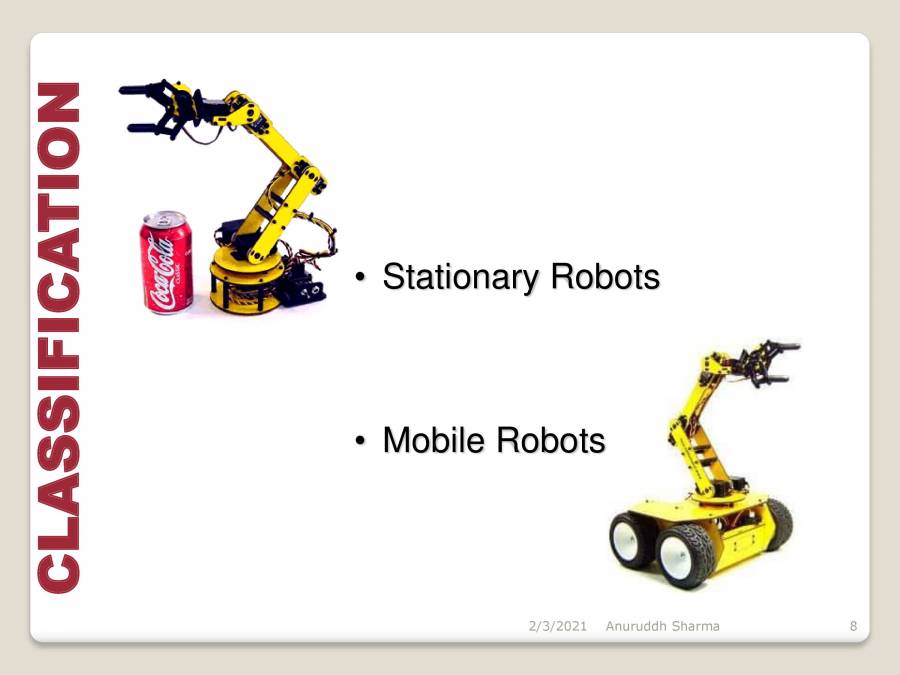 Robotics Learning Course PPT Easy To Learn - PowerPoint Slides - LearnPick India