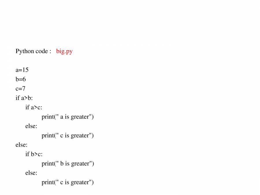 PPT On Python - If_Else - PowerPoint Slides - LearnPick India