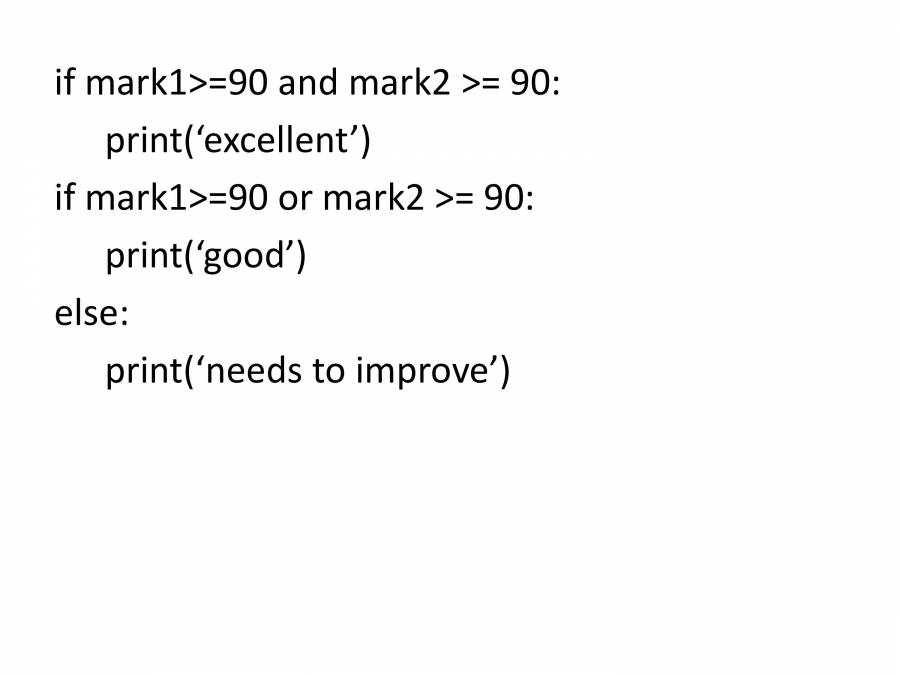 PPT On Python - If_Else - PowerPoint Slides - LearnPick India