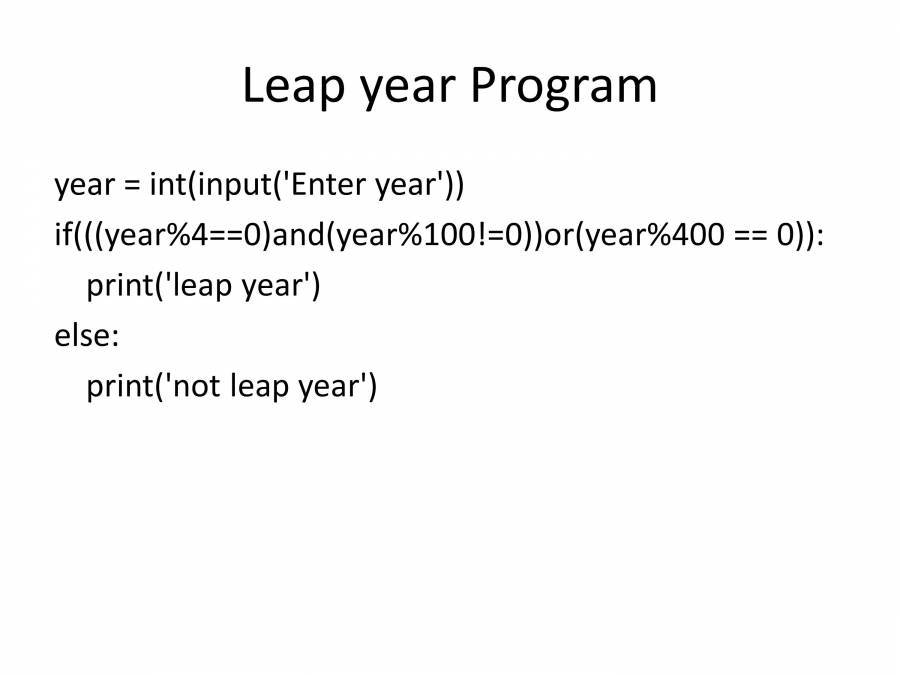 PPT On Python - If_Else - PowerPoint Slides - LearnPick India