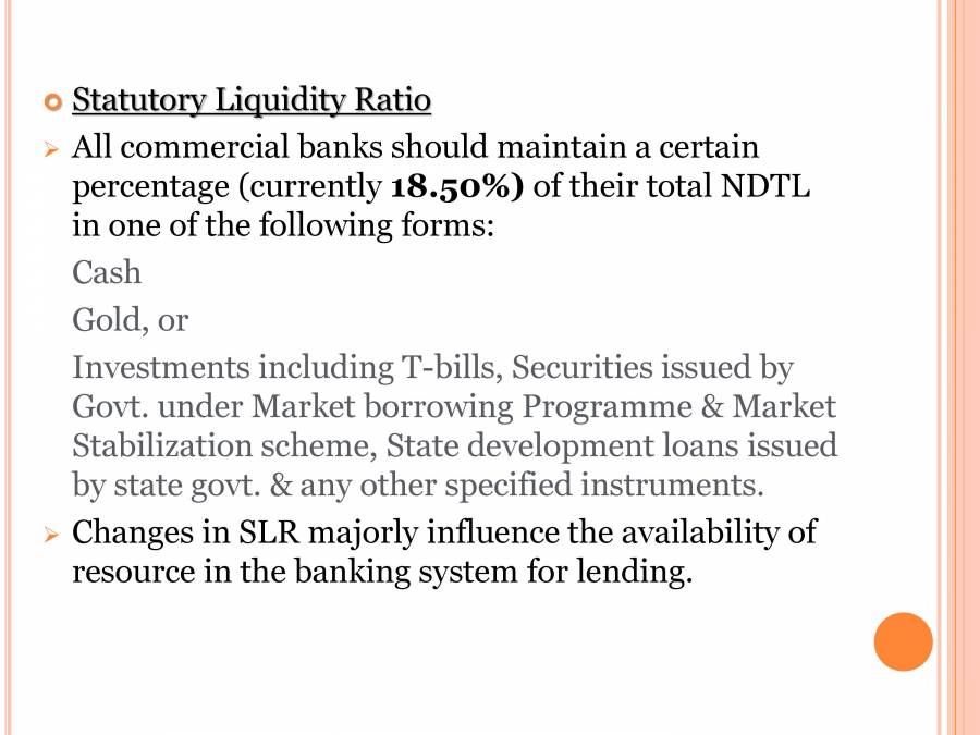 PPT On Monetary Policy - PowerPoint Slides - LearnPick India