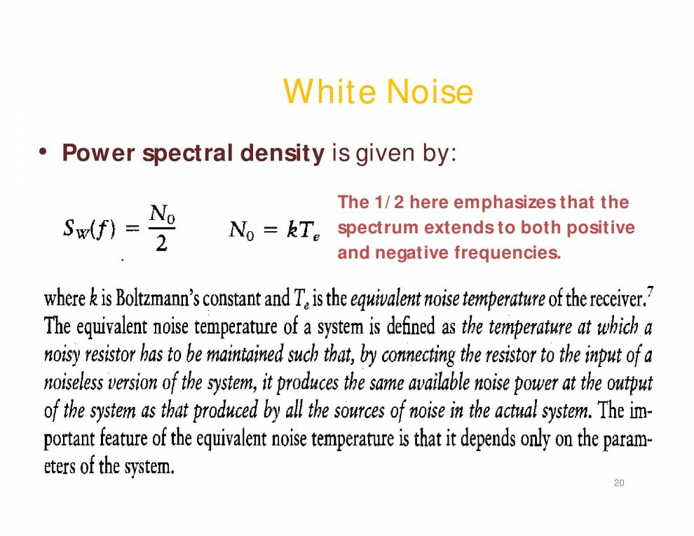 PPT On Noise In Analog Communication - PowerPoint Slides - LearnPick India