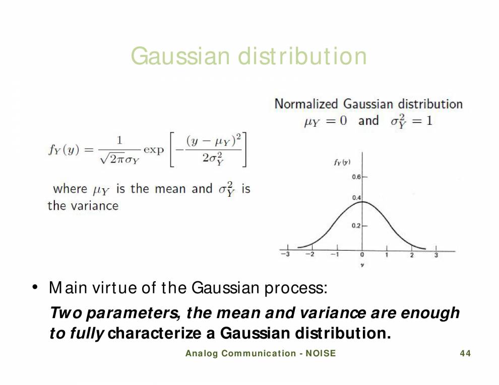 PPT On Noise In Analog Communication - PowerPoint Slides - LearnPick India